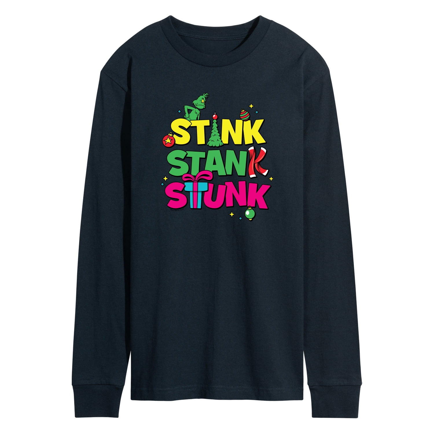 Dr. Seuss The Grinch - Christmas - Stink Stank Stunk - Men's Long ...