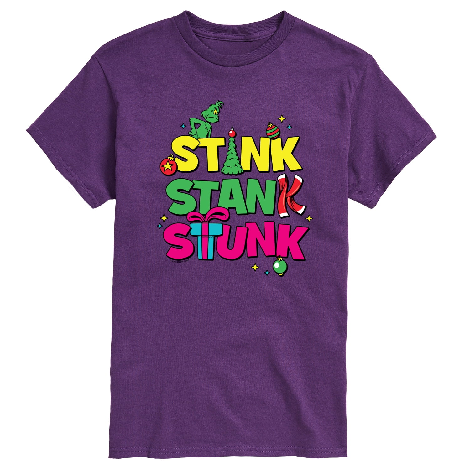 Dr. Seuss The Grinch - Christmas - Stink Stank Stunk - Men's Short ...
