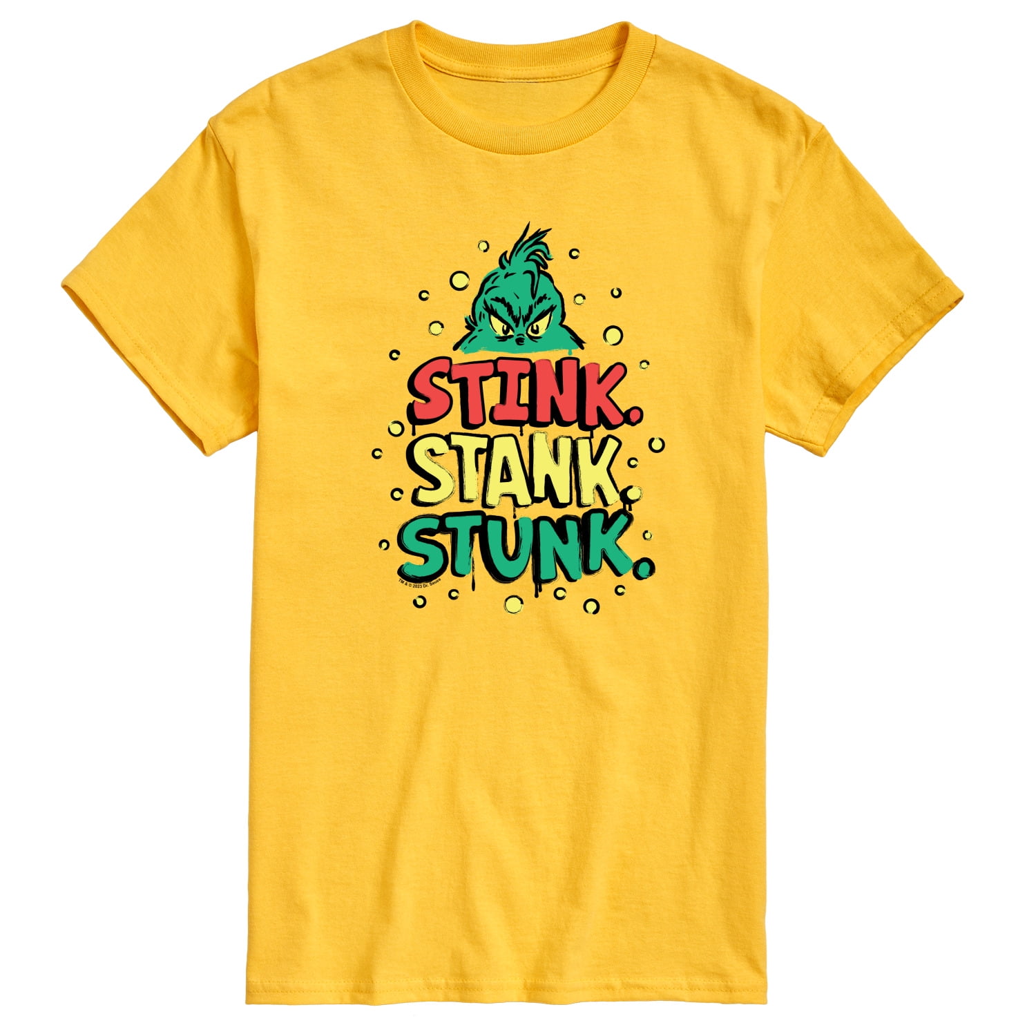 Dr. Seuss The Grinch - Christmas - Stink. Stank. Stunk. - Men's Short ...