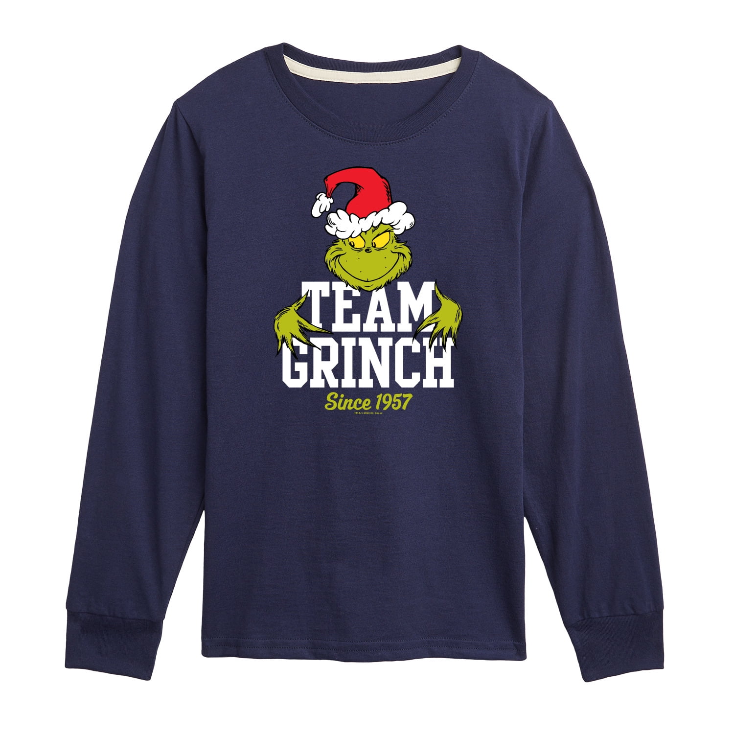 Dr. Seuss The Grinch - Christmas - Team Grinch - Toddler & Youth Long ...