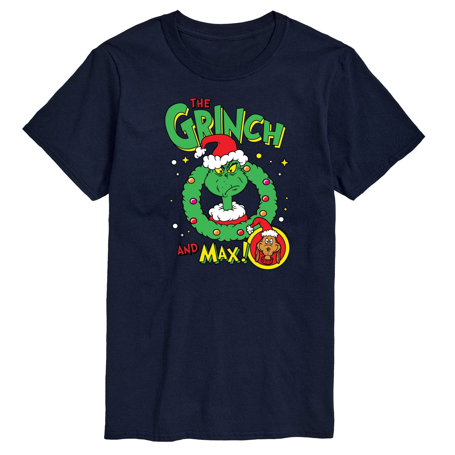 Dr. Seuss The Grinch - Christmas - The Grinch & Max - Men's Short ...