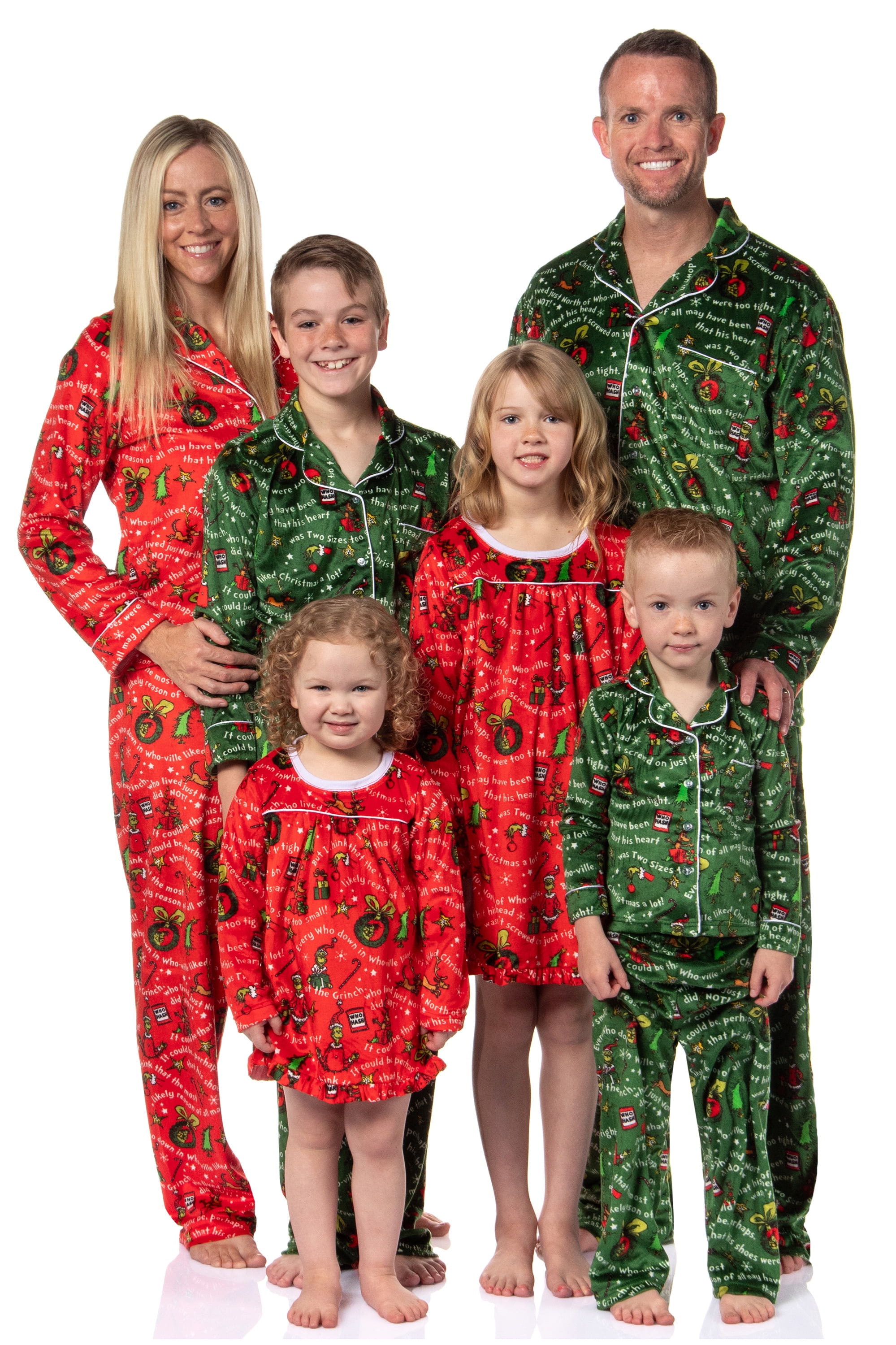 Dr. Seuss How the Grinch Stole Christmas Mens' Tossed Print Notch ...