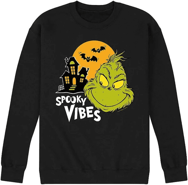 Dr. Seuss' The Grinch Fleece Sweatshirt - Walmart.com