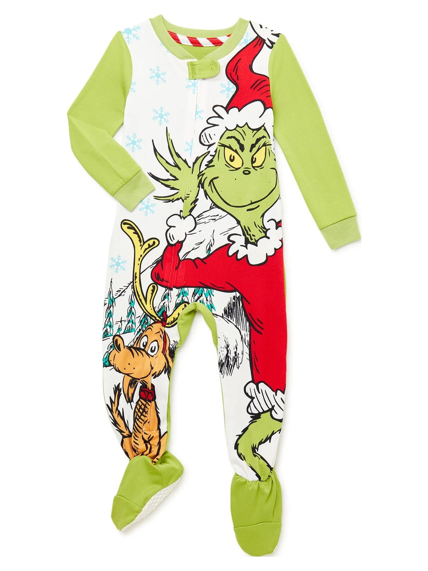 Dr. Seuss' The Grinch Infants’ Family Pajamas, 1-Piece - Walmart.com