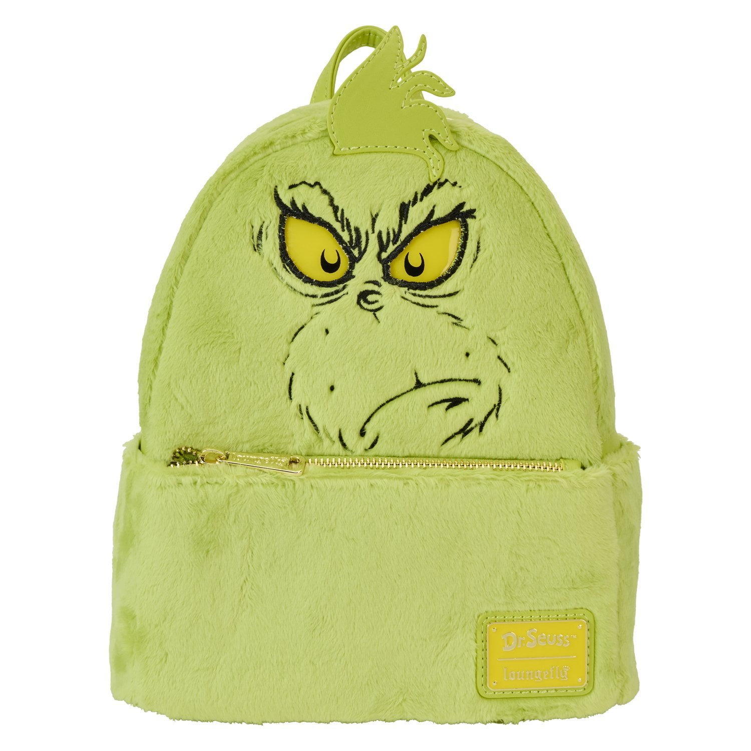 Dr. Seuss The Grinch Light Up Eyes Mini Backpack By Loungefly - Walmart.com