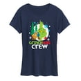 Dr. Seuss The Grinch - Little Grinch - Grinchmas Crew - Women's Short Sleeve Graphic T-Shirt ...