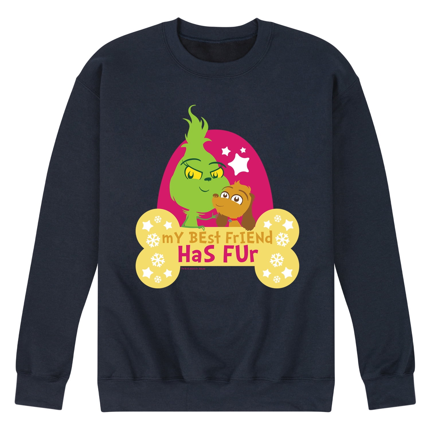Dr. Seuss The Grinch - Little Grinch - My Best Friend Has Fur - Men's ...