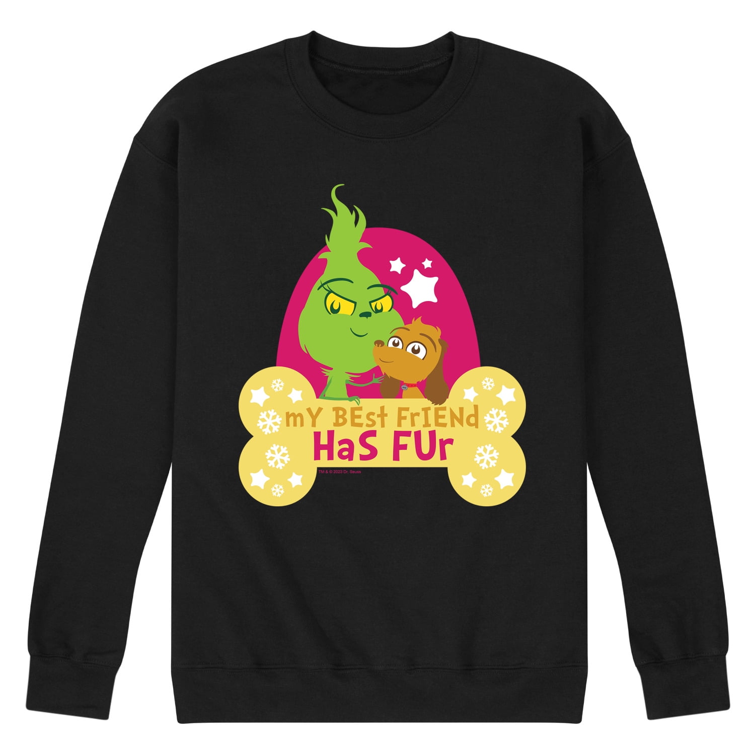 Dr. Seuss The Grinch - Little Grinch - My Best Friend Has Fur - Men's ...