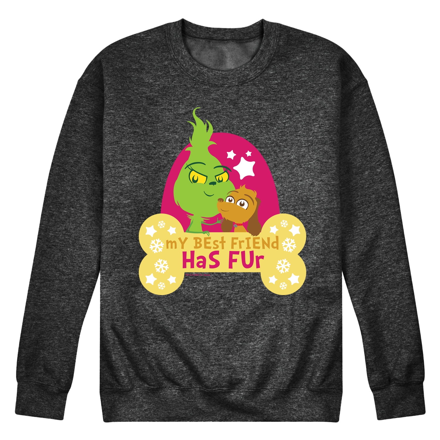 Dr. Seuss The Grinch - Little Grinch - My Best Friend Has Fur - Men's ...