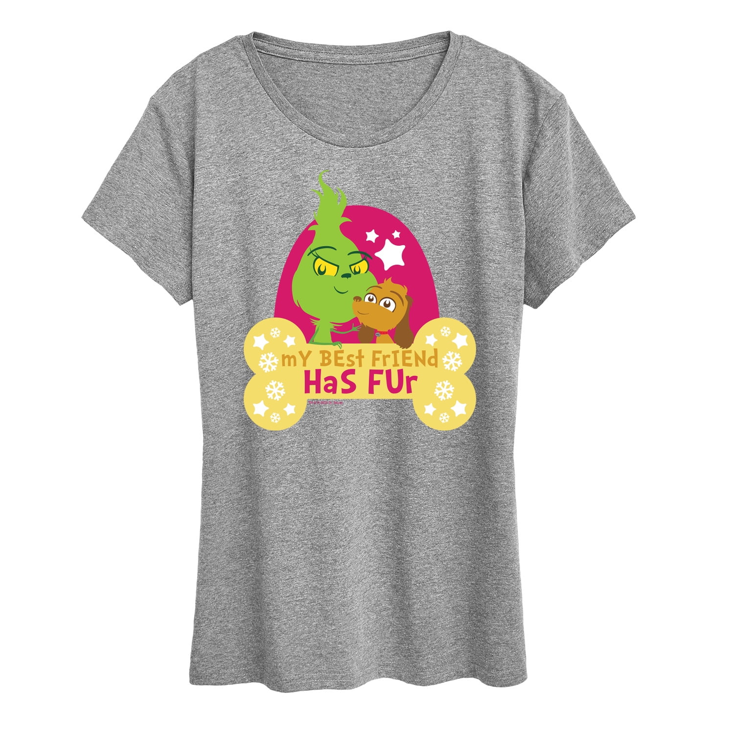 Dr. Seuss The Grinch - Little Grinch - My Best Friend Has Fur - Women's ...