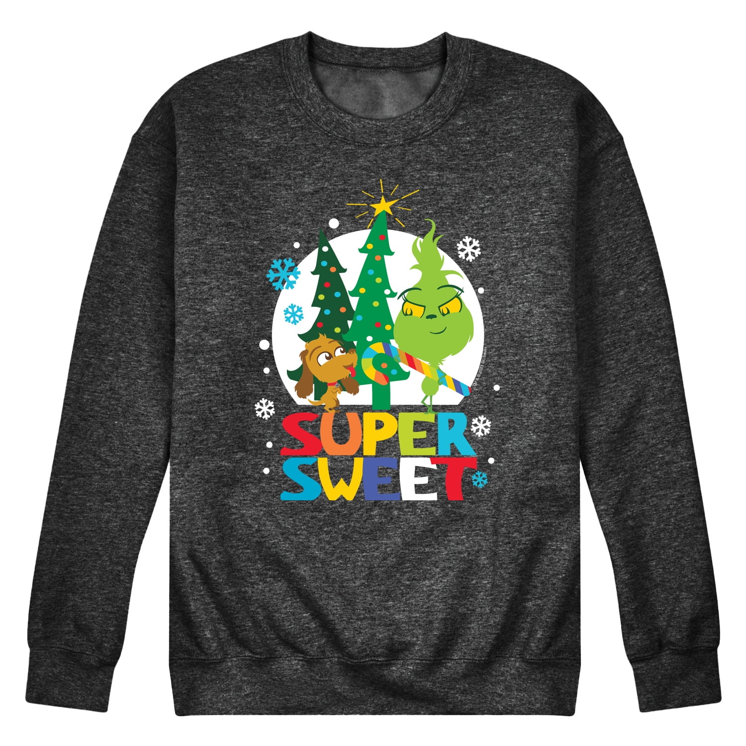 Dr. Seuss The Grinch - Little Grinch - Super Sweet - Men's Crew Neck ...