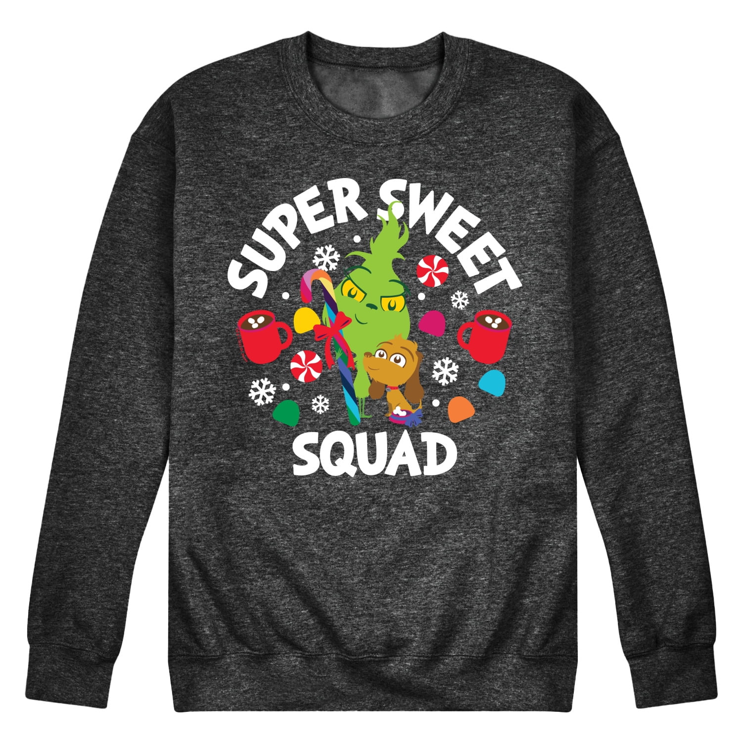 Dr. Seuss The Grinch - Little Grinch - Super Sweet Squad - Men's Crew ...