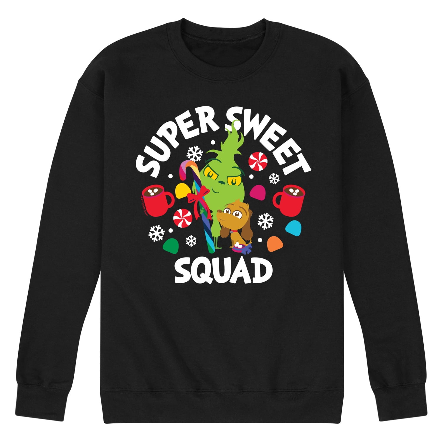 Dr. Seuss The Grinch - Little Grinch - Super Sweet Squad - Men's Crew ...