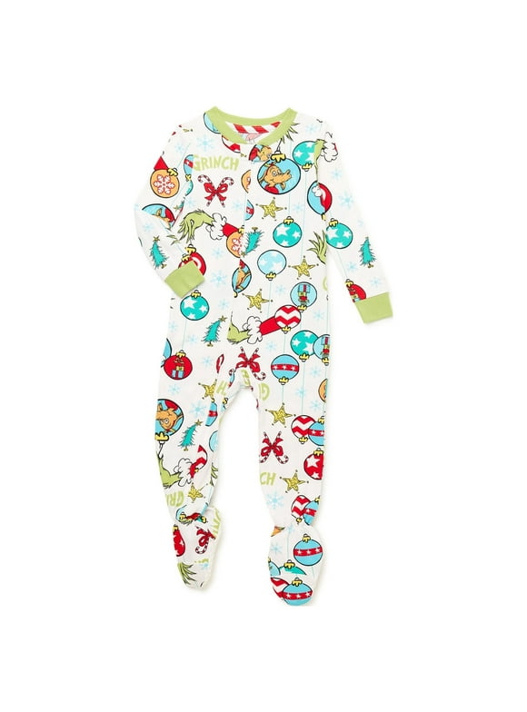 Dr. Seuss' The Grinch Kids' Pajamas & Robes in Pajama Shop - Walmart.com