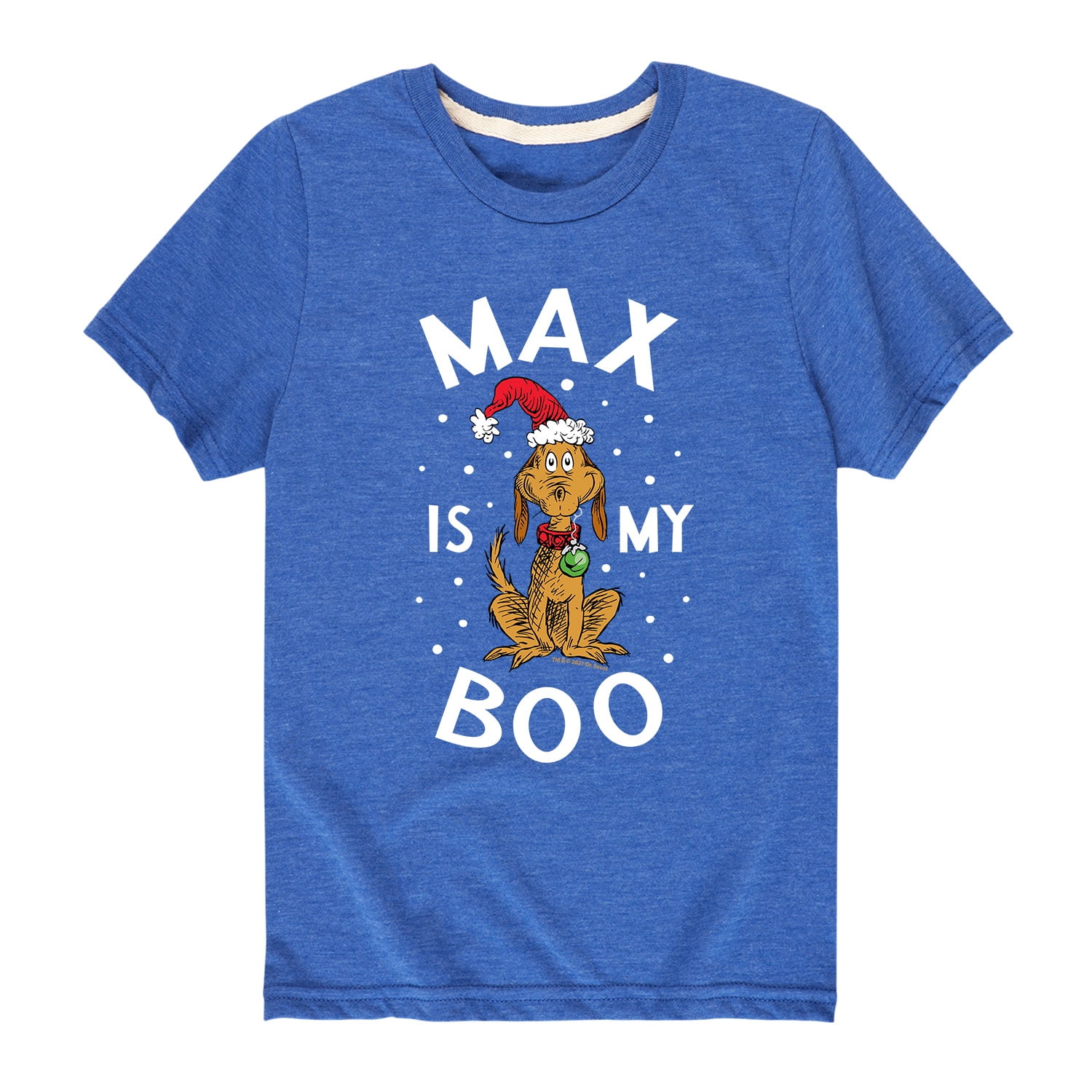 Dr. Seuss - The Grinch Max Is My Boo - Toddler And Youth Short Sleeve ...