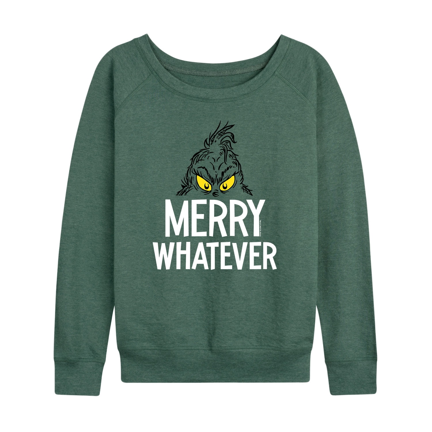 Dr. Seuss - The Grinch Merry Whatever - Women's Lightweight French ...