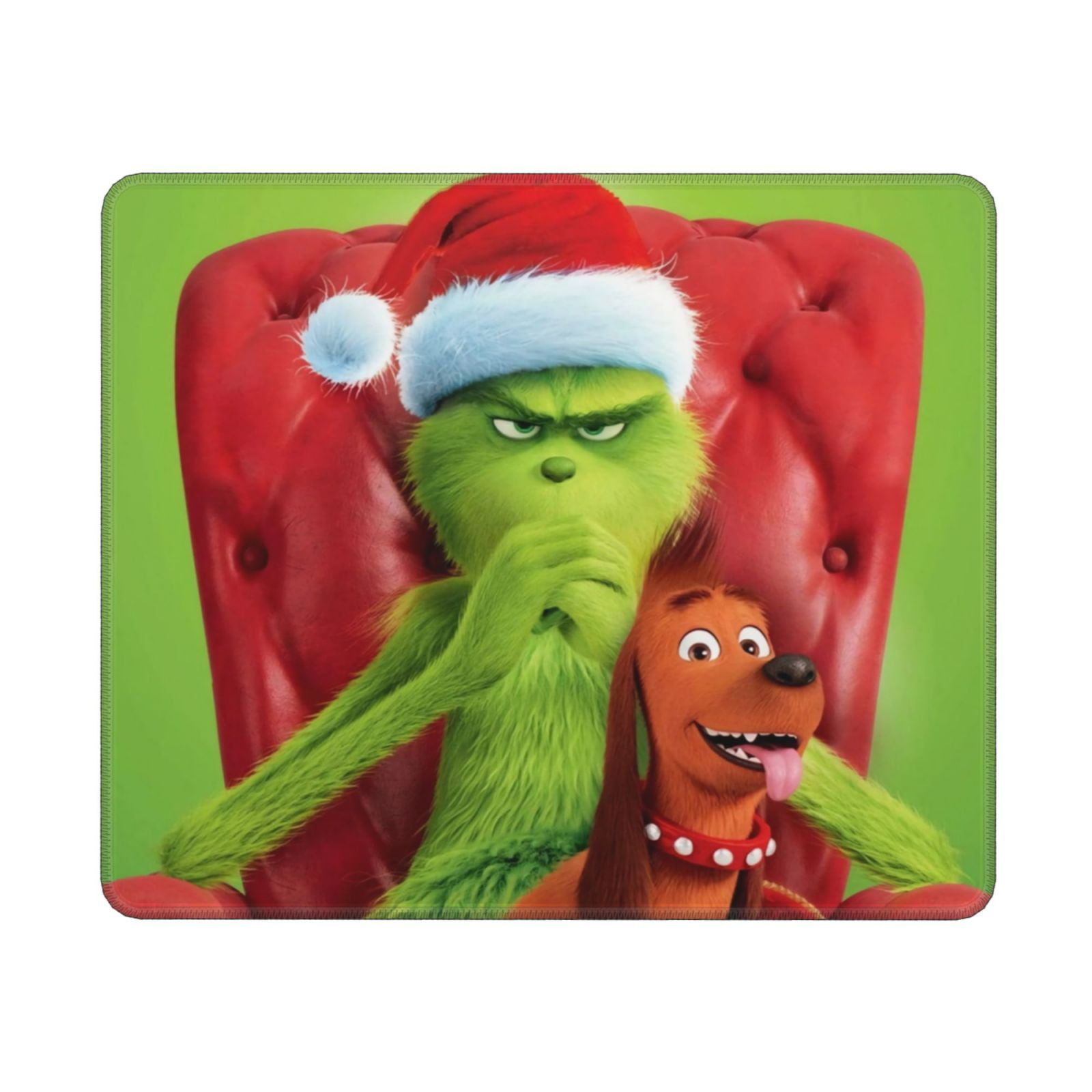Dr. Seuss' The Grinch Mouse Pad,Office Computer Mouse Pad with Stitched ...