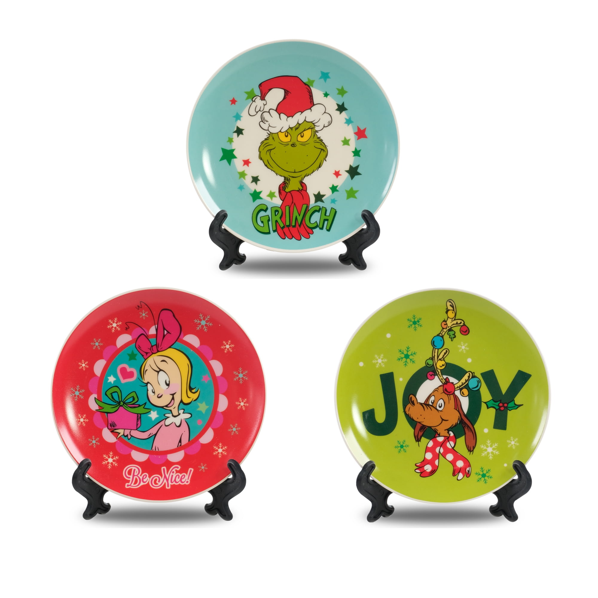 Dr. Seuss' "The Grinch Who Stole Christmas" 3 Piece, Multi-color, 5 ...