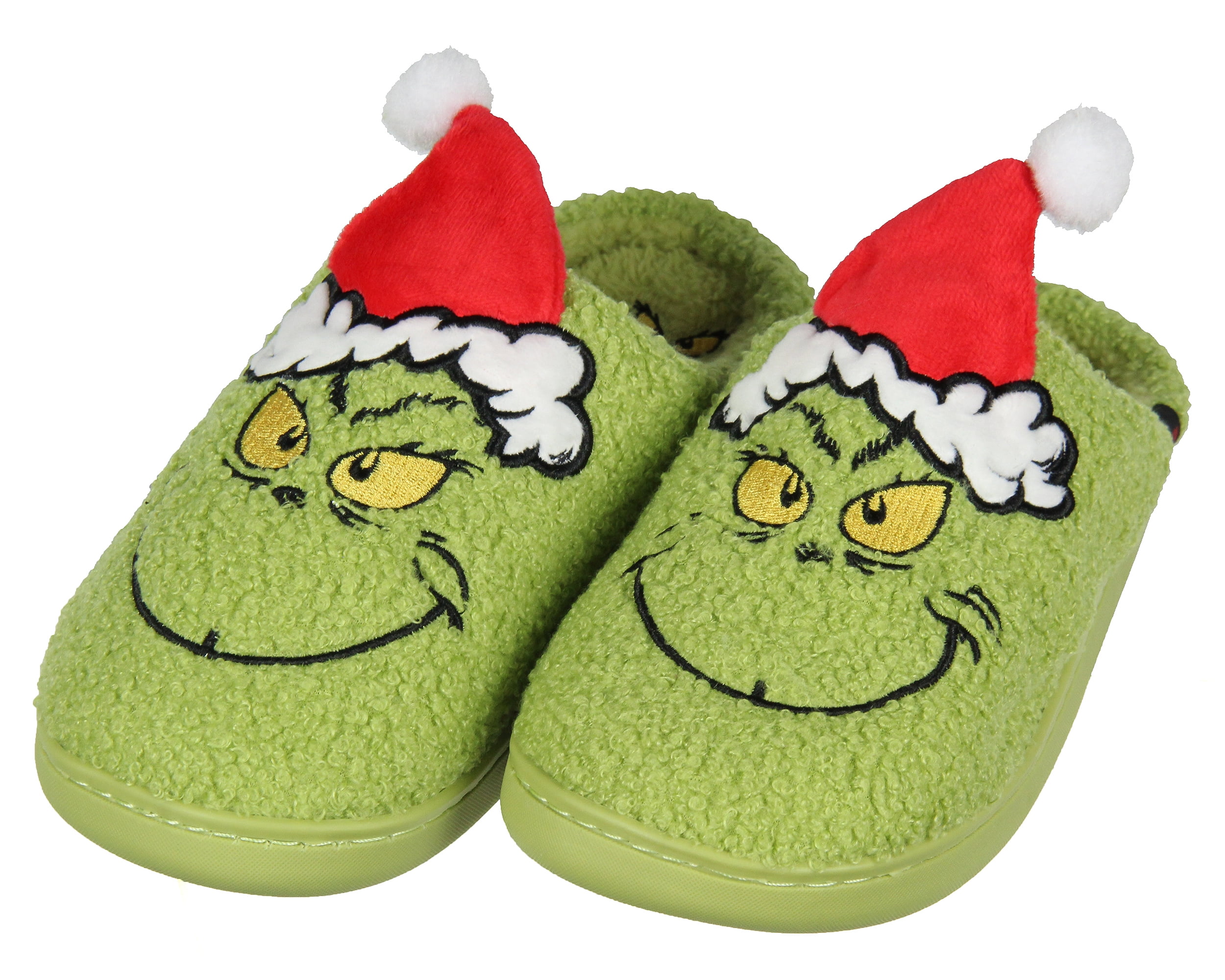 Dr Seuss The Grinch Who Stole Christmas Embroidered 3D Santa Hat ...