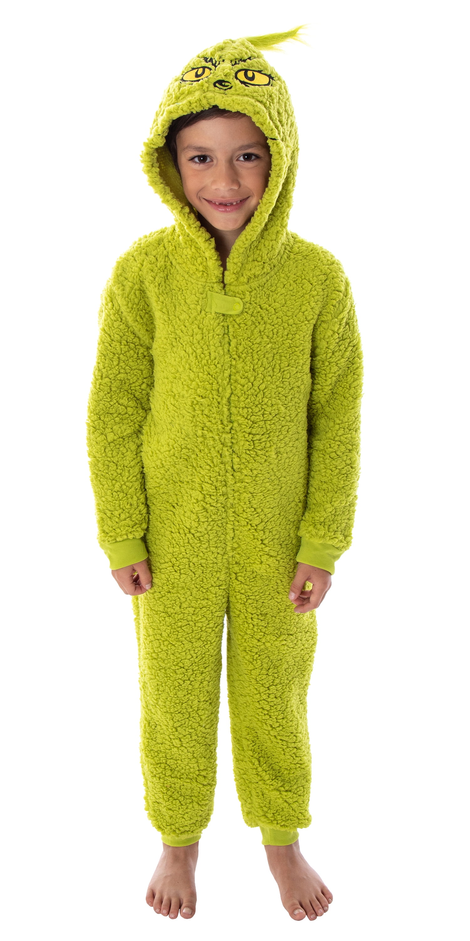 Dr. Seuss The Grinch Who Stole Christmas Matching Family Costume Pajama ...