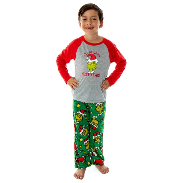 Dr. Seuss The Grinch Who Stole Christmas Matching Family Pajama Sets For Men, Women, Kids ...