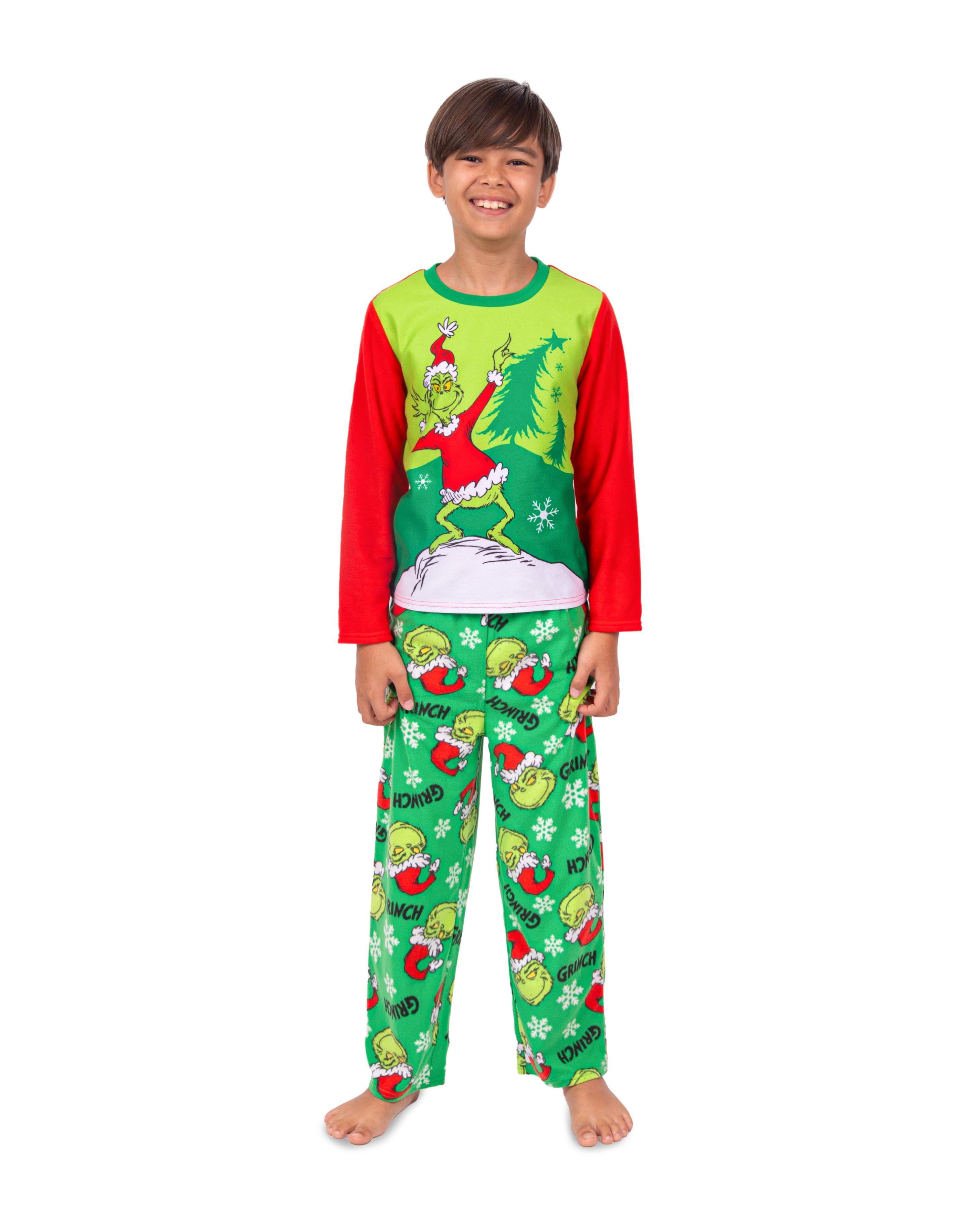 Dr. Seuss The Grinch Who Stole Christmas Toddler Boys Girls Long Sleeve ...