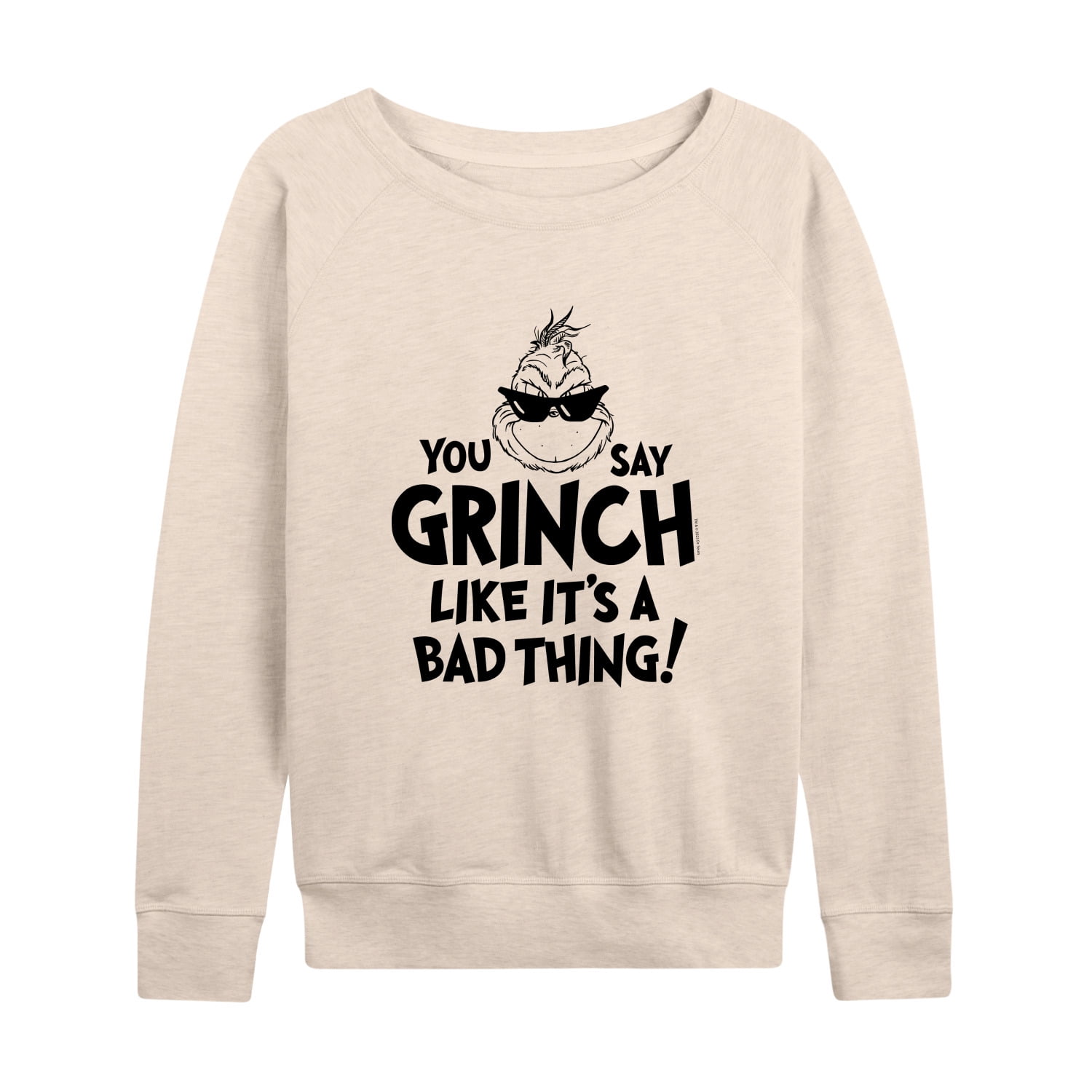 Dr. Seuss - The Grinch - You Say Grinch Bad Thing - Women's French ...
