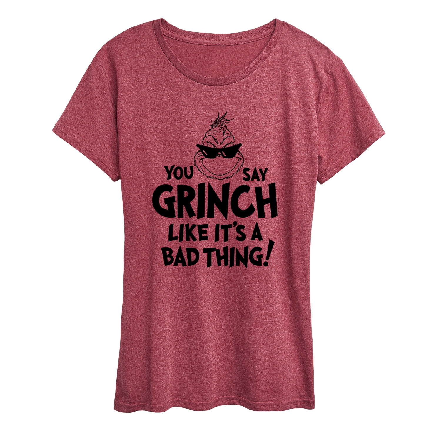 Dr. Seuss - The Grinch - You Say Grinch Bad Thing - Women's Short ...