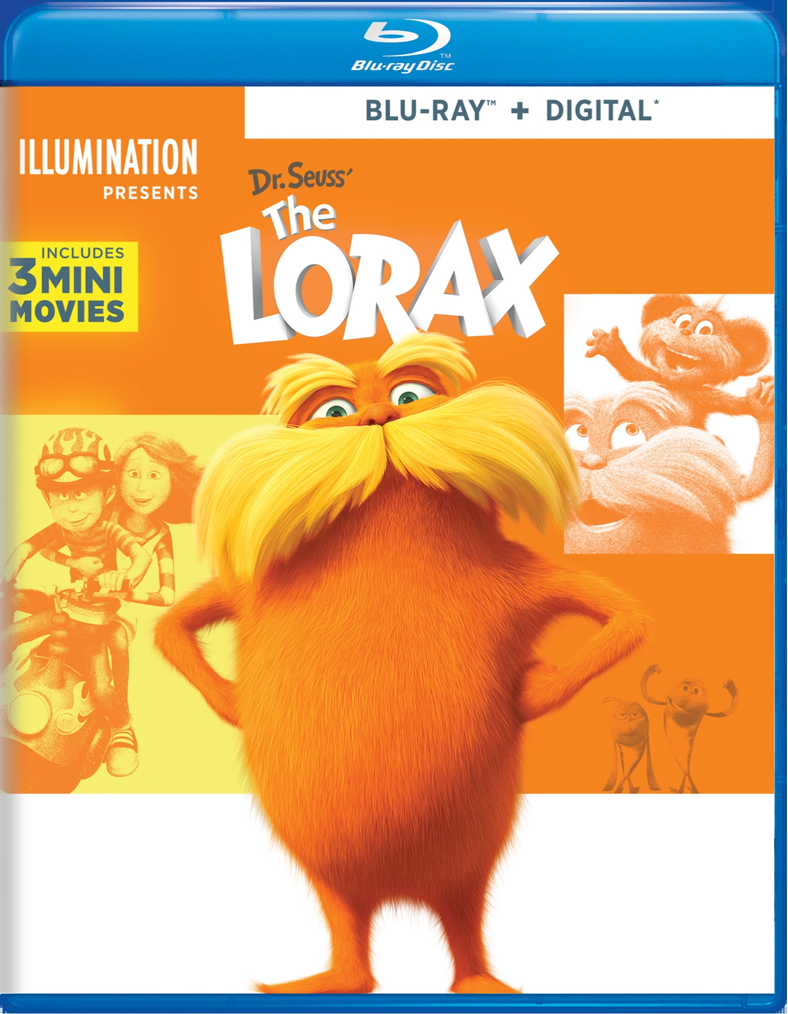 The Lorax [Blu-ray], Children, Animated Feature - Walmart Business Supplies