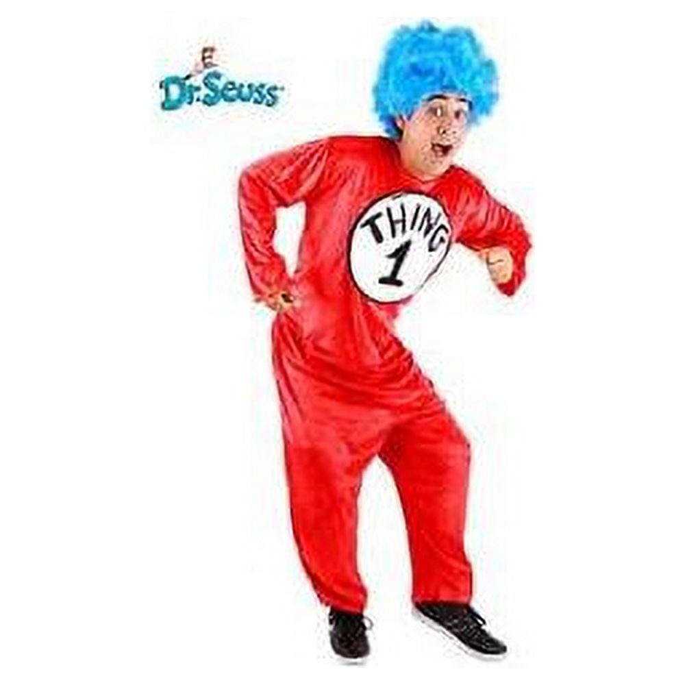 Adult size Dr Seuss Thing 1 and Thing 2 Costume - Cat in the Hat - 2 ...