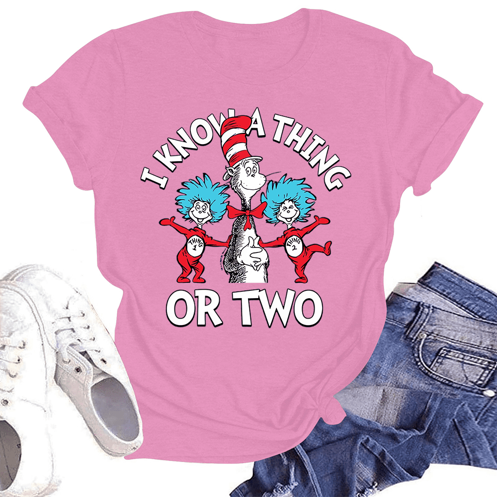 Dr. Seuss Thing 1 Thing 2 Costume Tees for Boys & Girls - Walmart.com