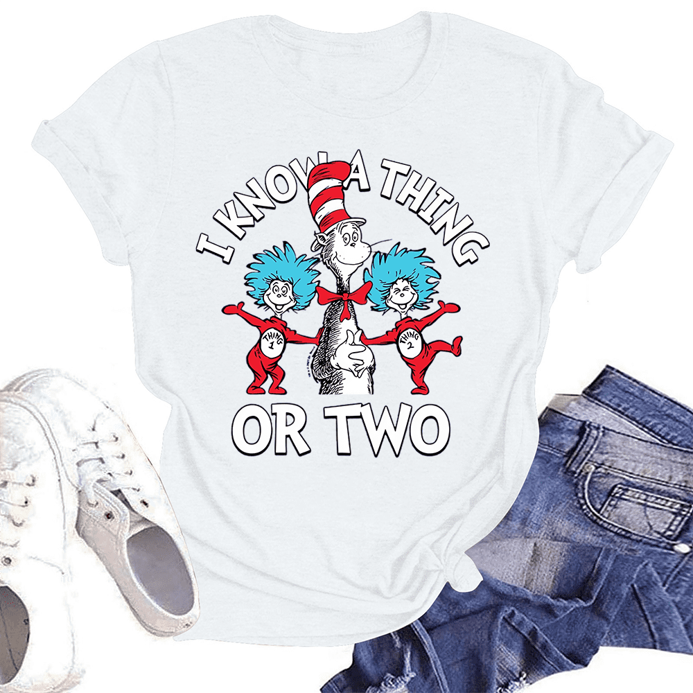 Dr. Seuss Thing 1 Thing 2 Costume Tees for Boys & Girls - Walmart.com