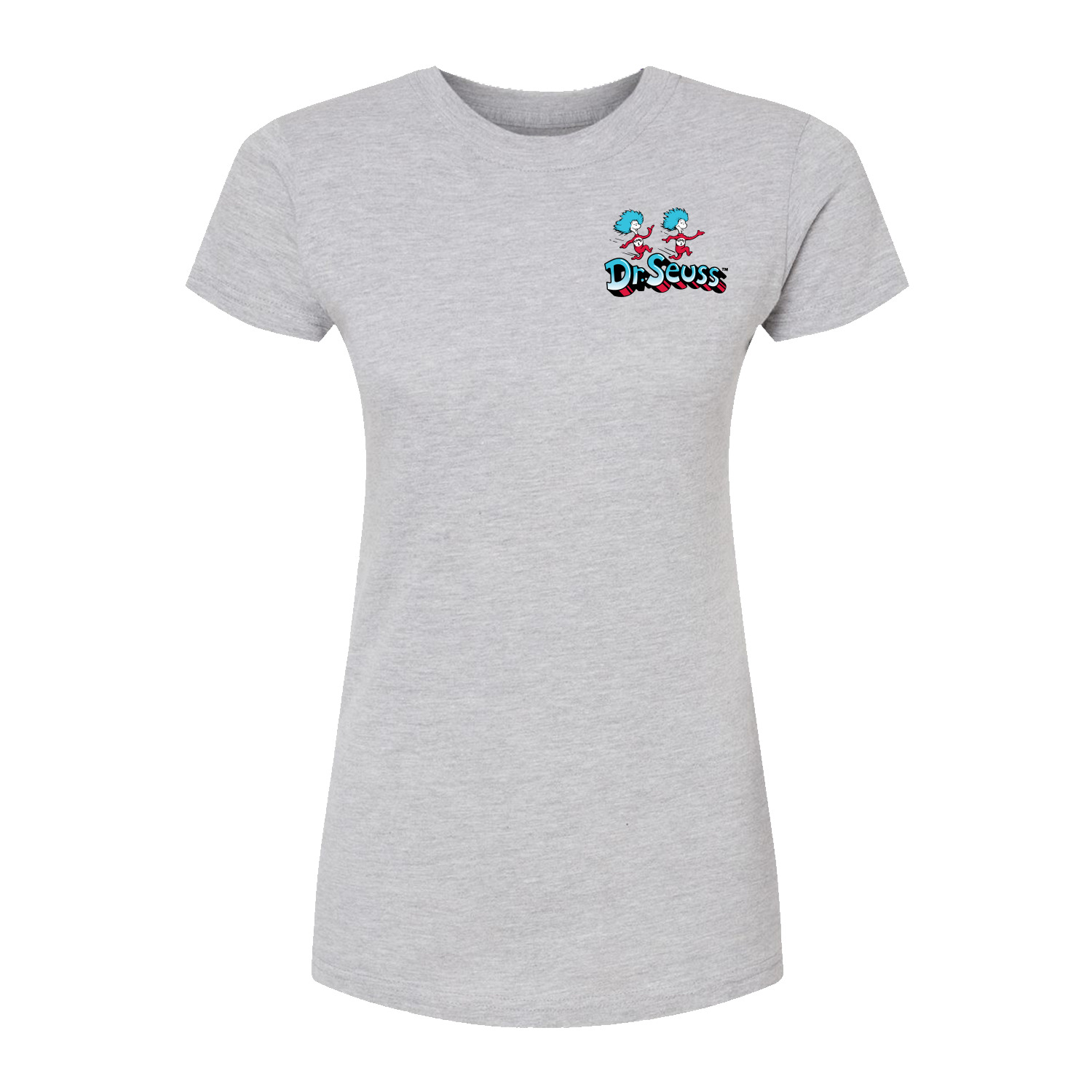 Dr. Seuss - Things Were Here - Juniors Fitted Short Sleeve Graphic T ...