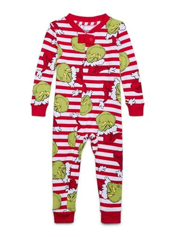 Dr. Seuss' The Grinch Kids' Pajamas & Robes in Pajama Shop - Walmart.com