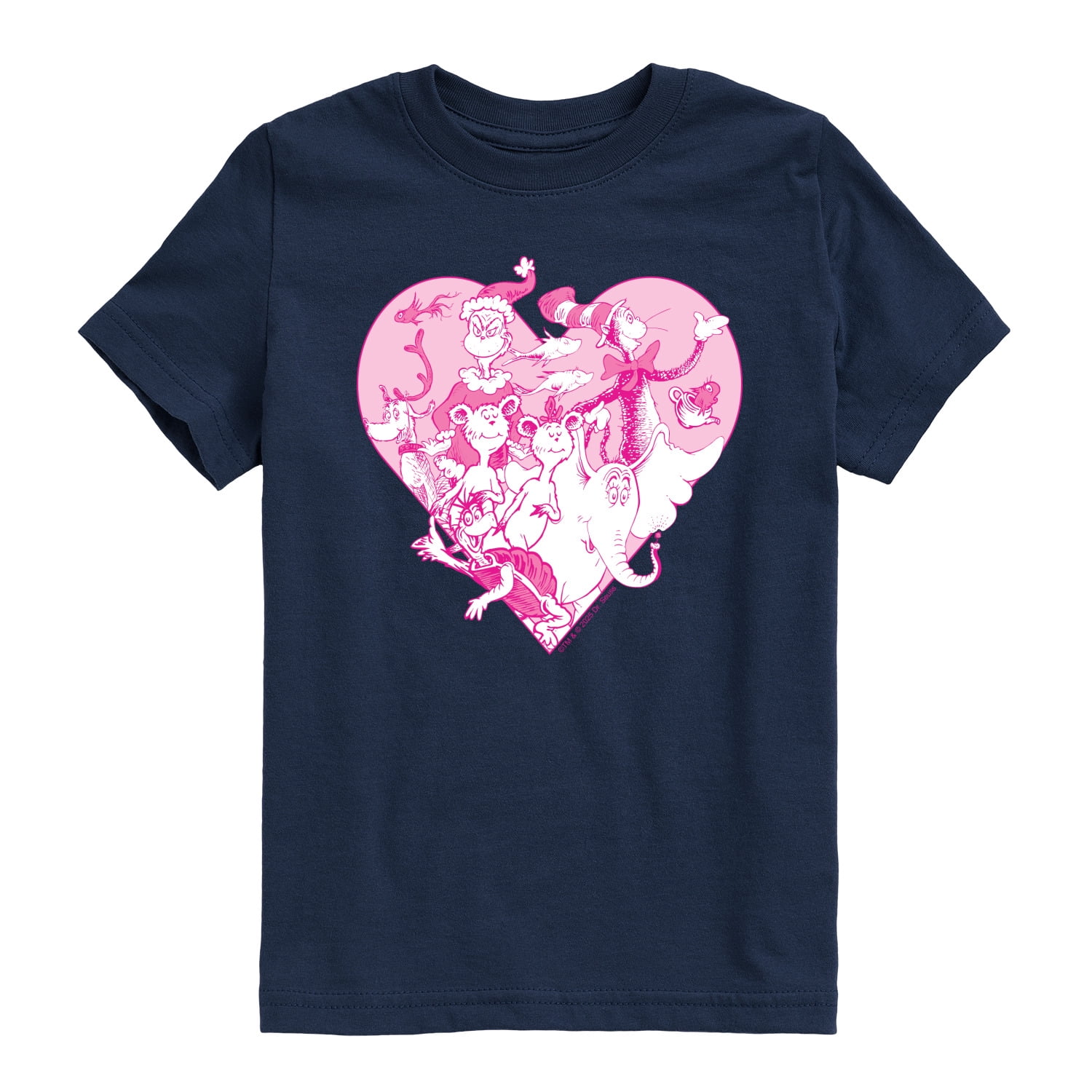 Dr. Seuss - Valentines - Youth Boys Short Sleeve Graphic T-Shirt - Walmart.com