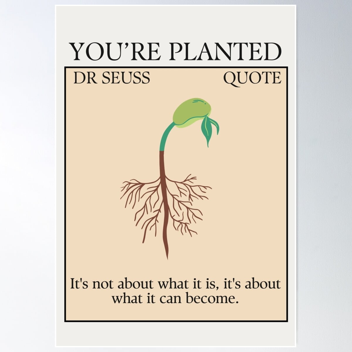 Dr. Seuss Wall Poster – “It’S Not About What It Is, It’S About What It ...