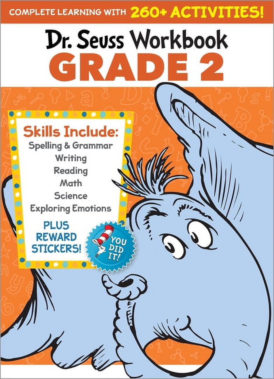 Dr. Seuss Workbooks Dr. Seuss Workbook: Grade 2: 260+ Fun Activities ...