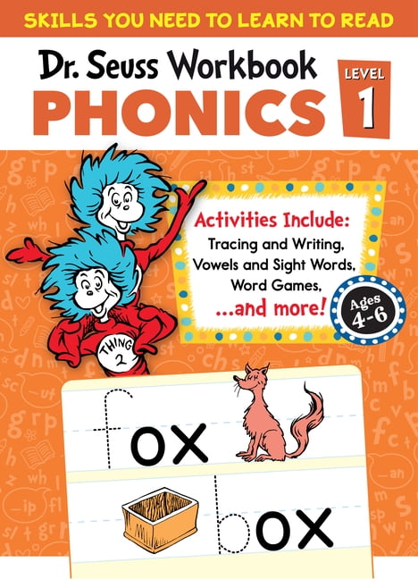 Dr. Seuss Workbooks: Dr. Seuss Phonics Level 1 Workbook : A Phonics ... Dr. Seuss Workbooks: Dr. Seuss Phonics Level 1 Workbook : A Phonics ...