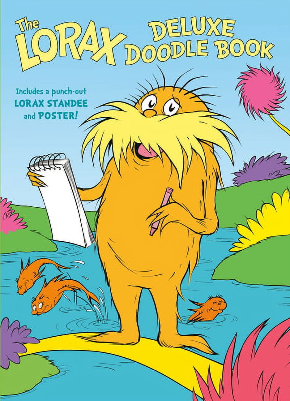 Dr. Seuss's the Lorax Books: The Lorax Deluxe Doodle Book (Paperback ...