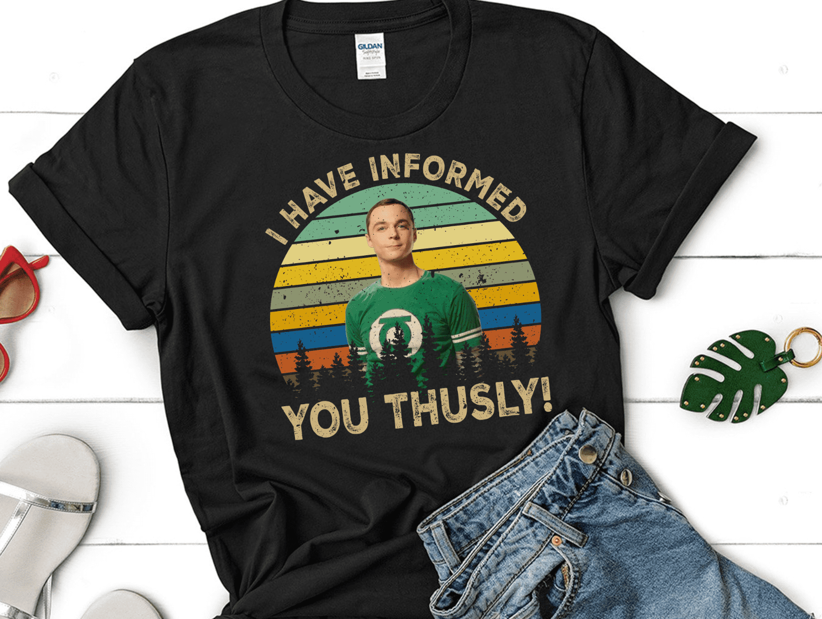 Dr. Sheldon Cooper Shirt, I Have Informed You Thusly Vintage T-Shirt ...