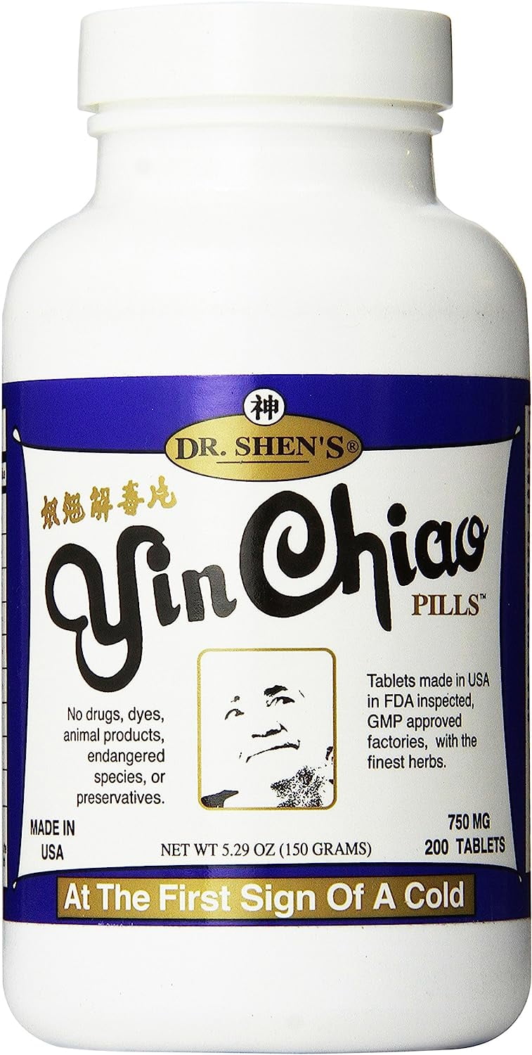 Dr. Shen's Yin Chiao 200 Tablet - Walmart.com