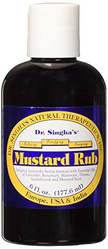 Dr Singha's Mustard Rub, 6 Ounce - Walmart.com