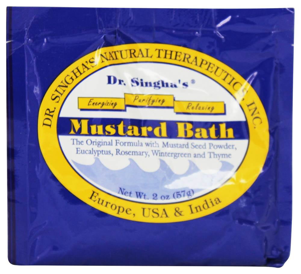 Dr. Singha's Natural Therapeutics - Mustard Bath - 2 oz. - Walmart.com