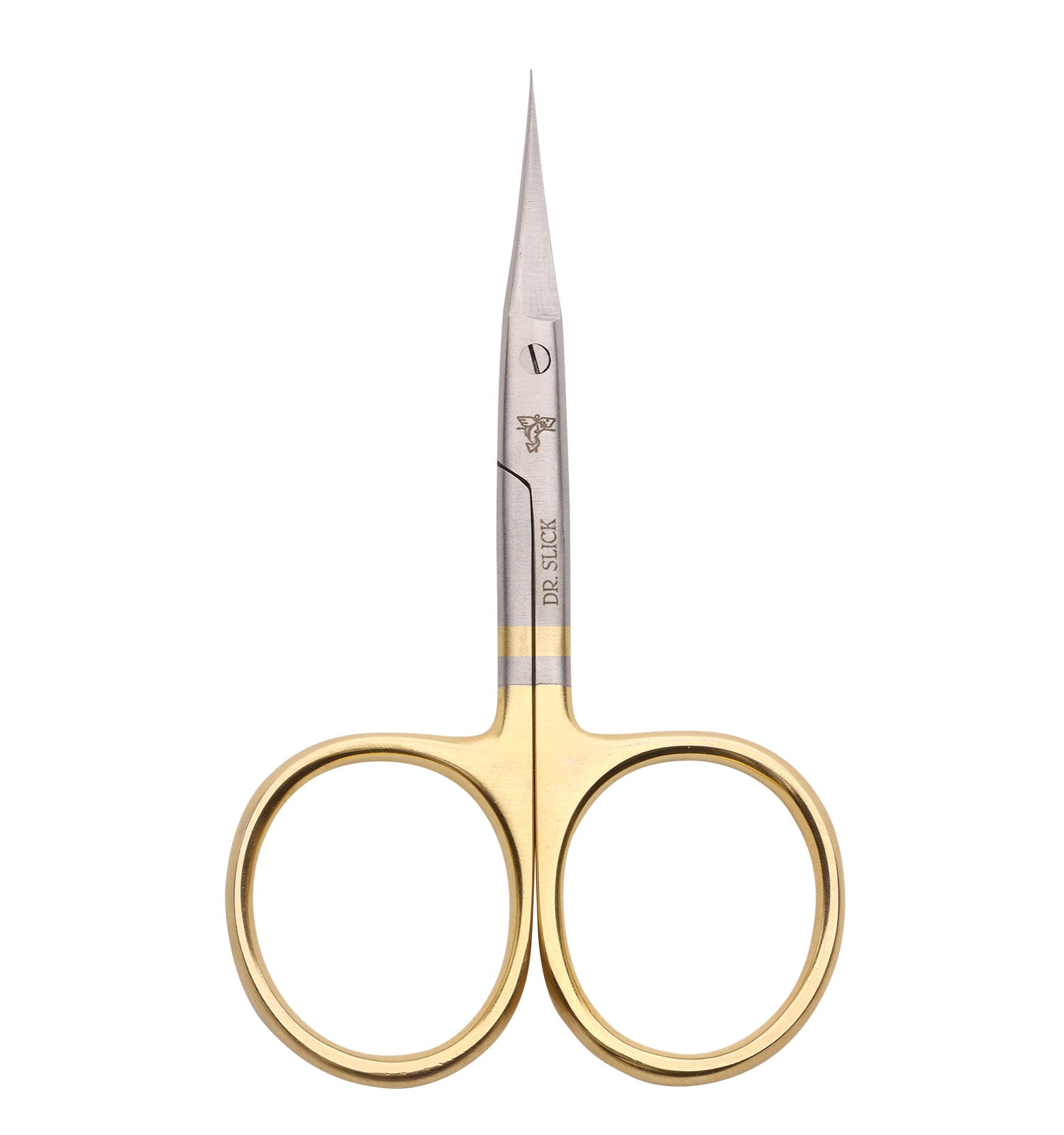 Dr Slick 4" Microtip All Purpose Scissors Gold Loops Straight - Walmart.com