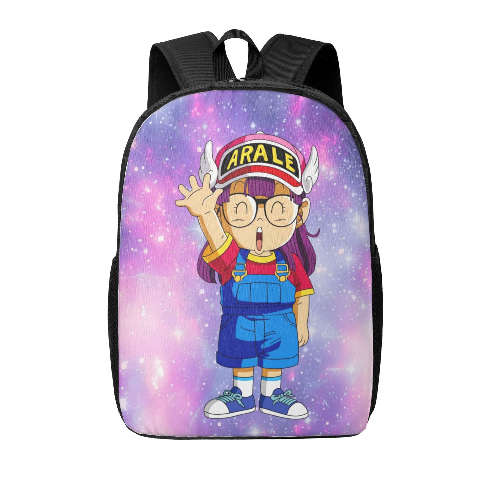 Dr. Slump Arale Norimaki Backpack 17 Inch Large Capacity Casual School ...