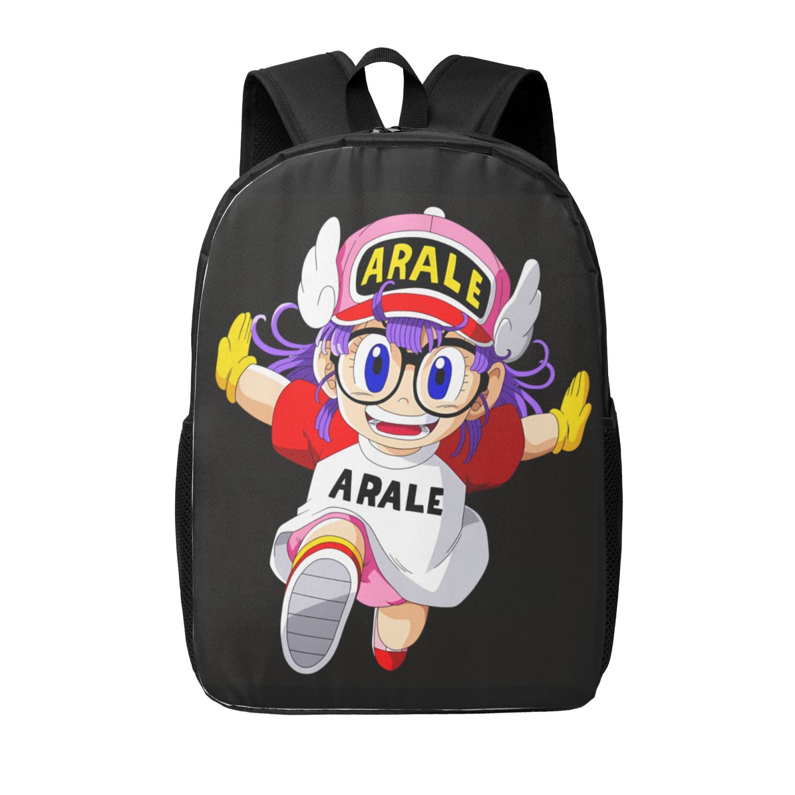 Dr. Slump Arale Norimaki Backpack 17 Inch Large Capacity Casual School ...