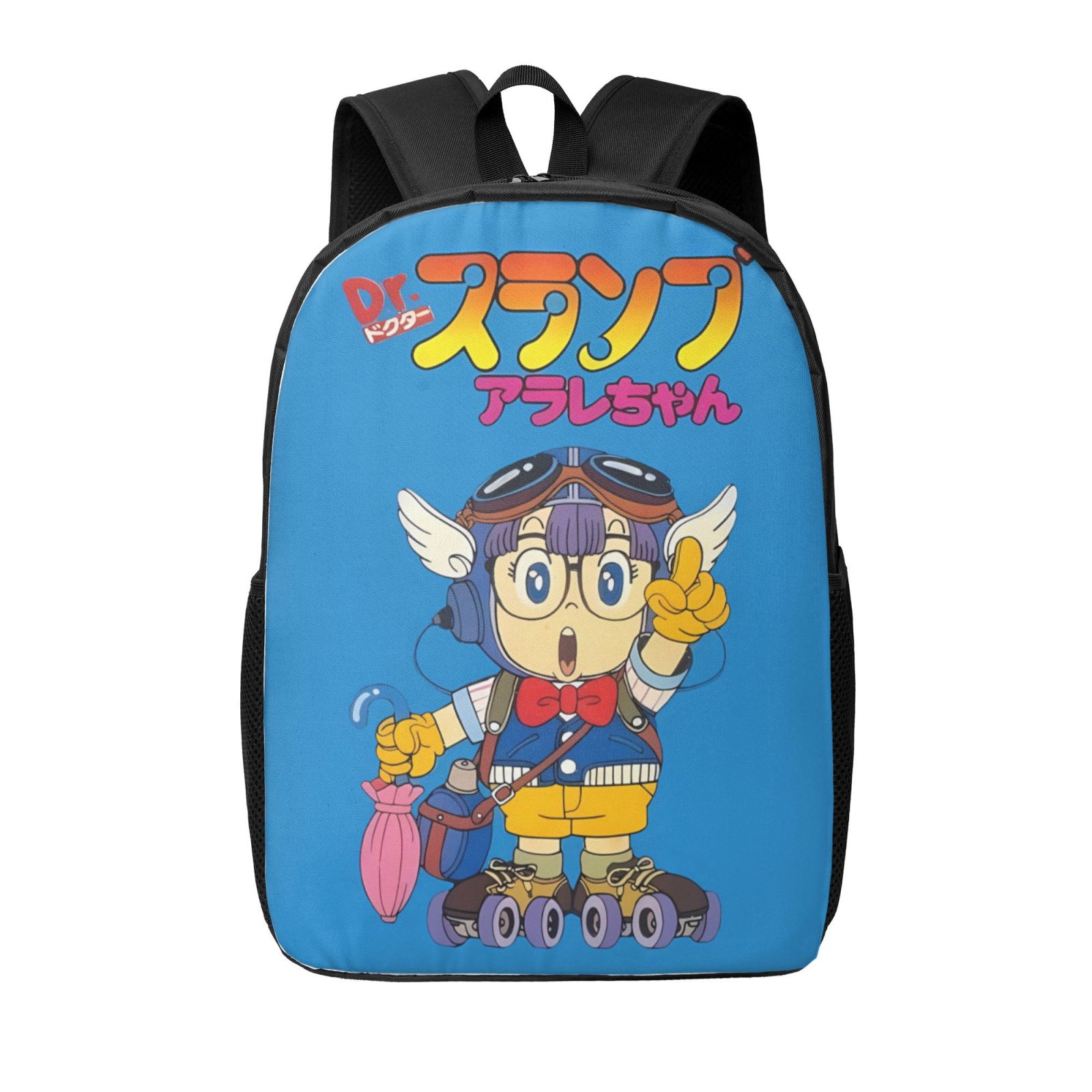 Dr. Slump Arale Norimaki Backpack 17 Inch Large Capacity Casual School ...