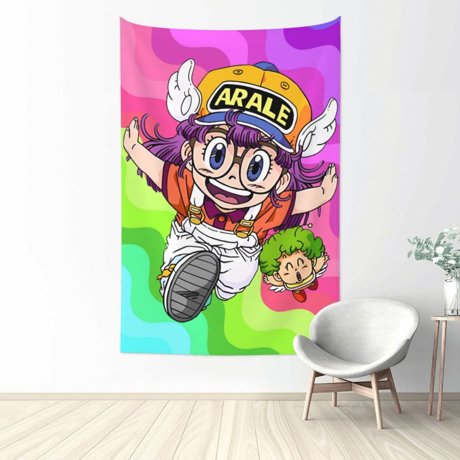 Dr. Slump Arale Norimaki Tapestry Wall Hanging Home Decoration Wall ...