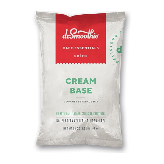Dr. Smoothie Cafe Essentials Gourmet Beverage Mix Cream Base cs 5/3.5 ...