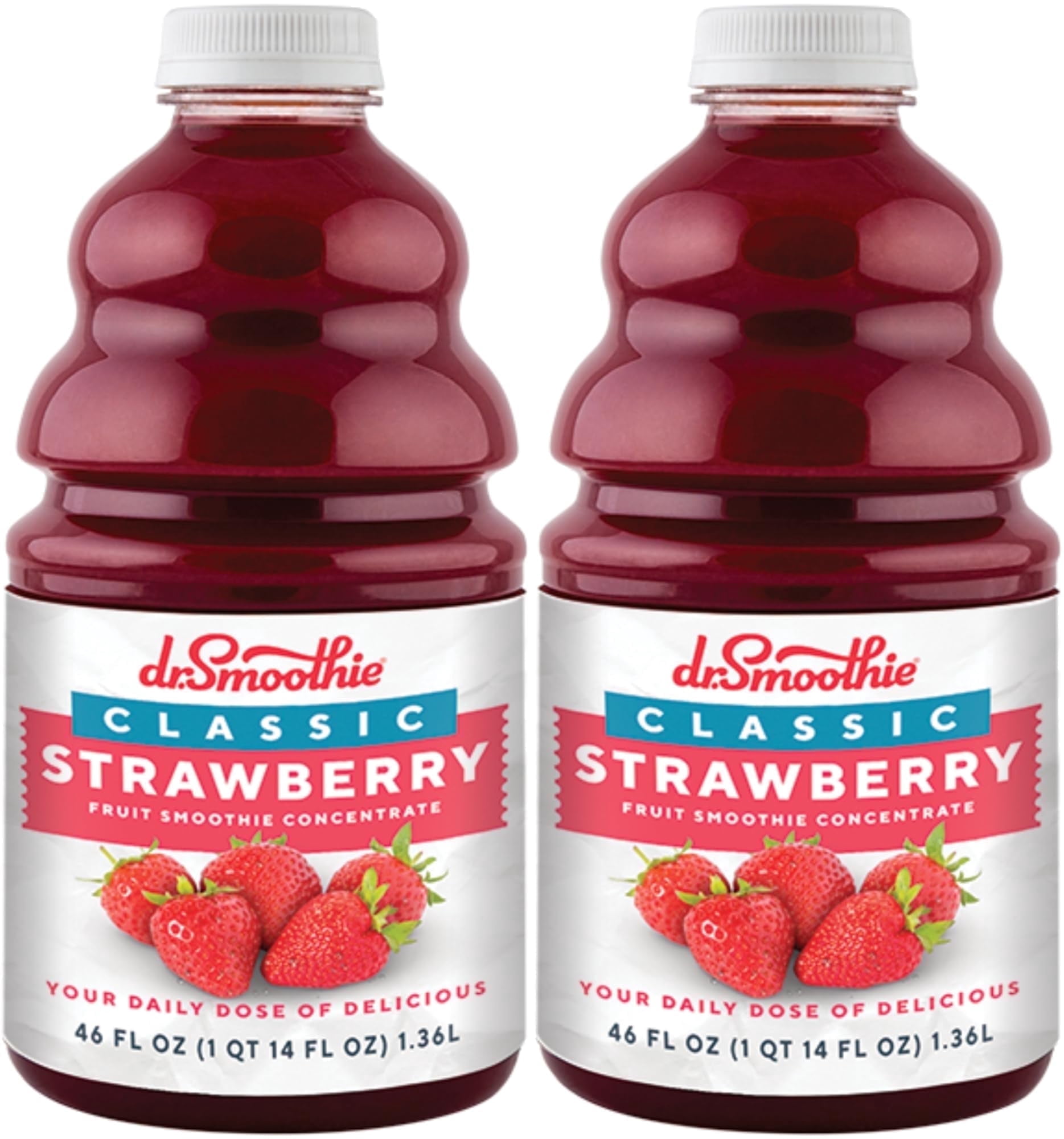 Dr. Smoothie Classic Strawberry, 46 fl. oz.(Pack of 2) - Walmart.com
